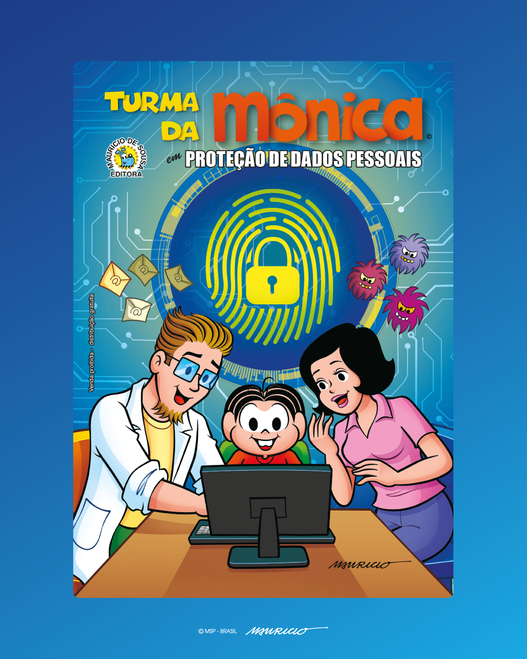 Google e Turma da Mônica lançam revista especial sobre dados pessoais ...